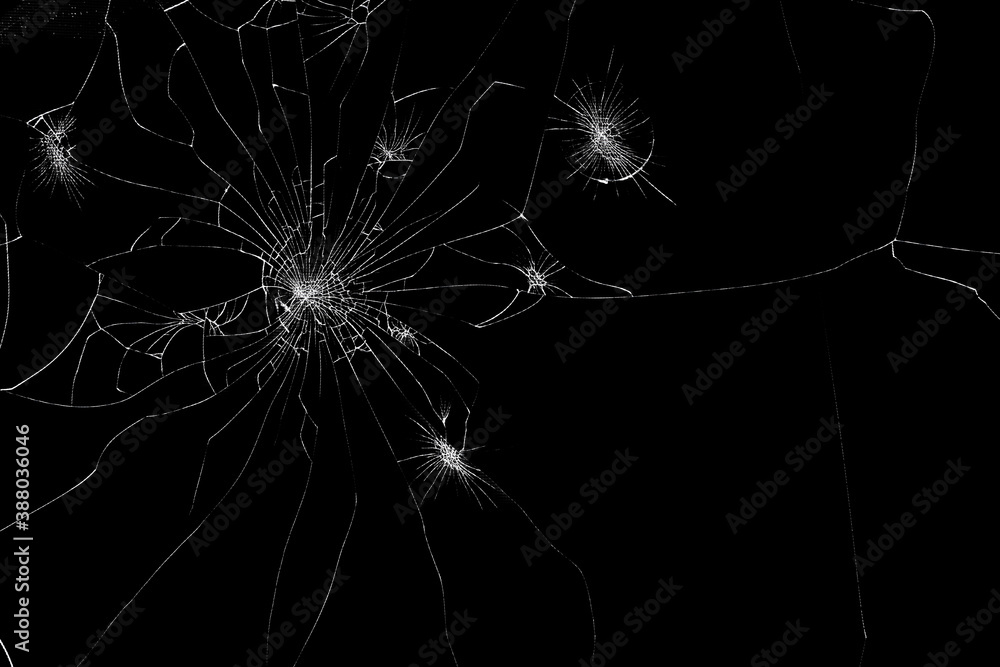 Smashed screen texture. Cracked Glass Of Display Screen. Glass fracture ...