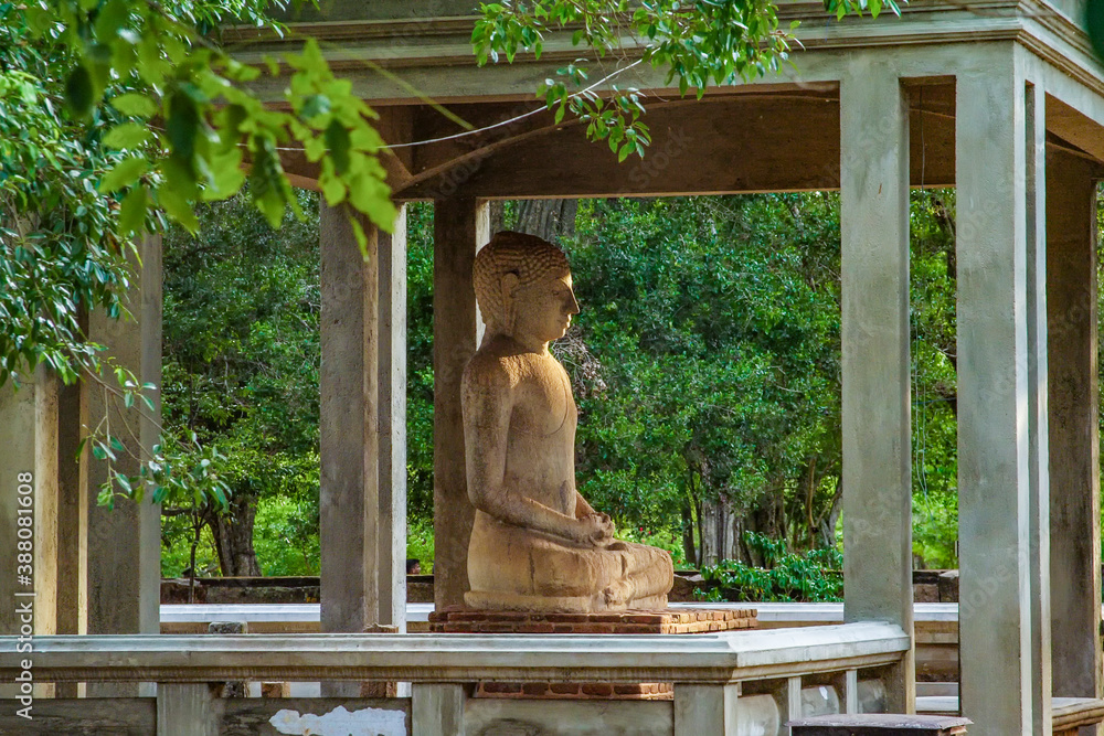 The Samadhi Statue is a statue situated at Mahamevnawa Park in ...