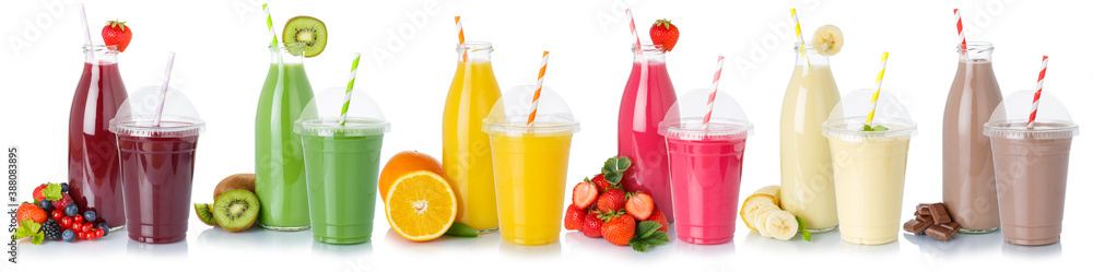 Collection of drinks drink beverages fruits fruit juice isolated on ...