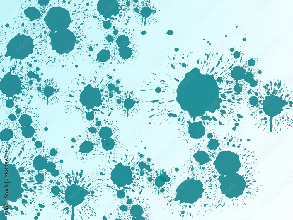 dark blue splatter spots on white background pastel abstract pattern ...