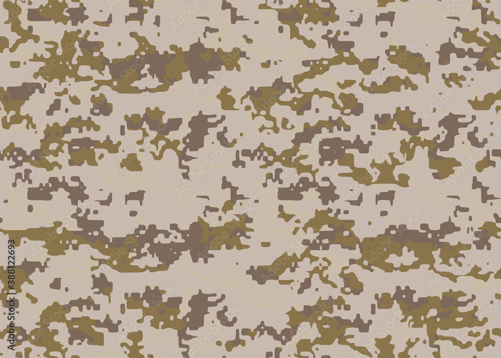 Full seamless abstract military camouflage skin pattern vector for ...