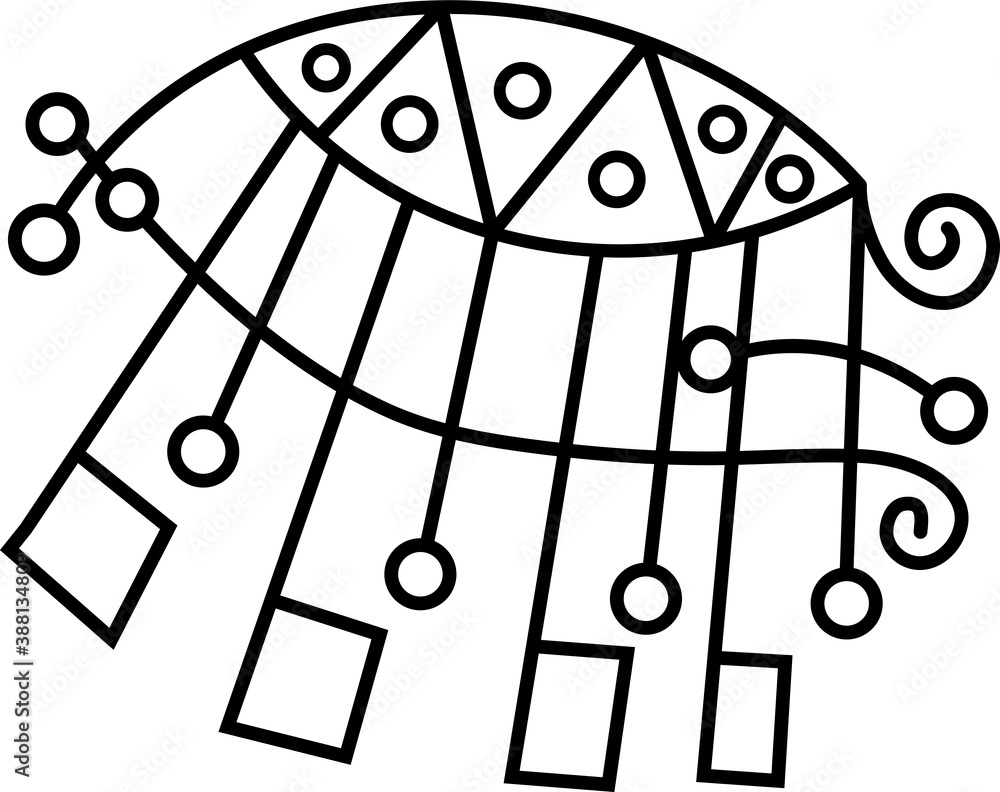 Vektorová grafika „Vector Seal of Bifrons Goetic Sigil Daemon Spirit ...