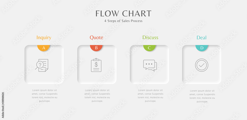 4 Steps Of Sales Process Stock Vektorgrafik Adobe Stock 4-steps-of-sales-process-stock-vektorgrafik-adobe-stock