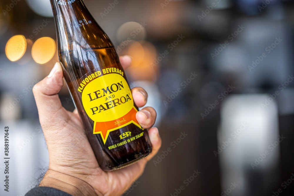 Lemon & Paeroa, also known as L&P Stock Photo | Adobe Stock