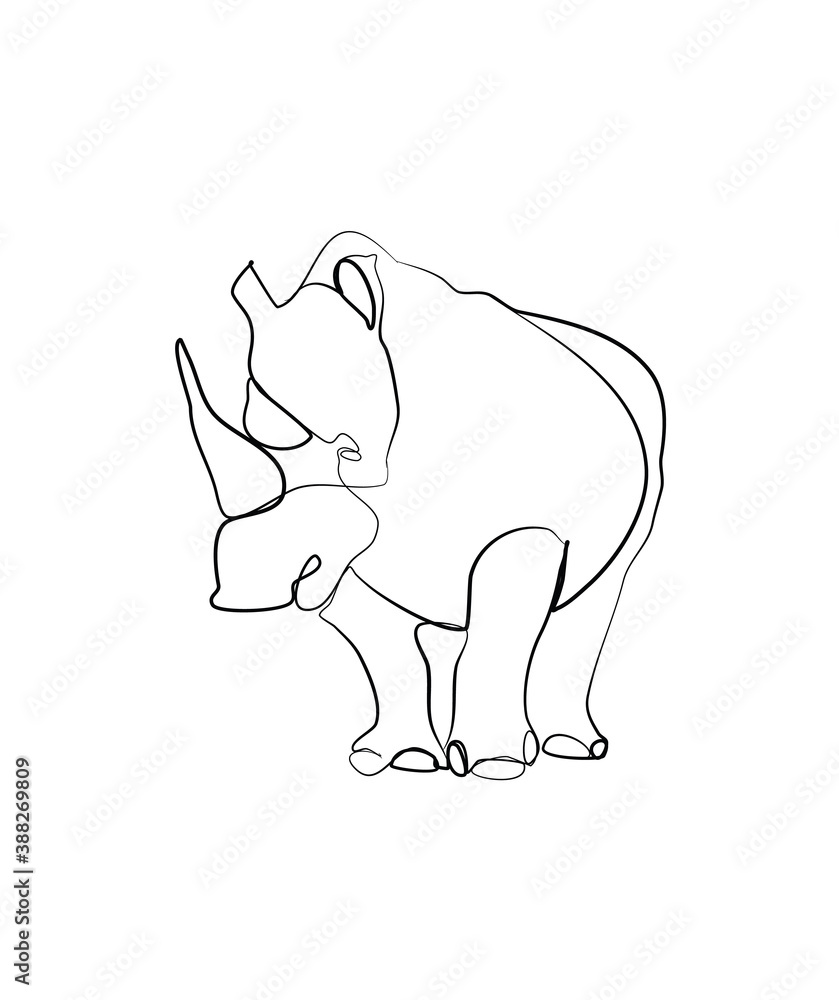 Picasso Line Drawing Animals