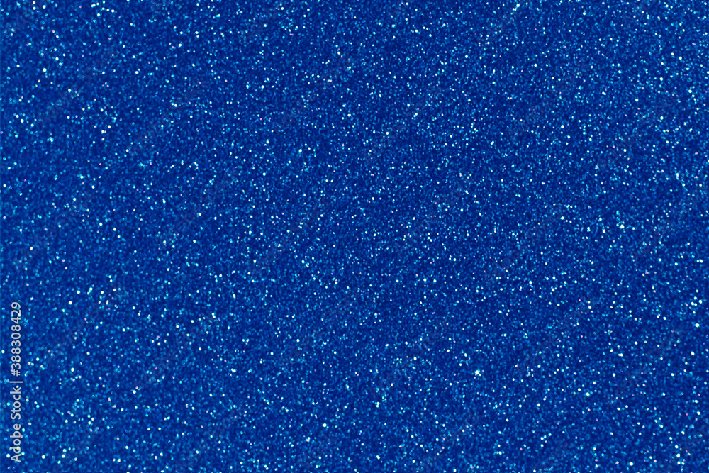 Blue glitter bokeh circle glow blurred and blur abstract. Glittering ...