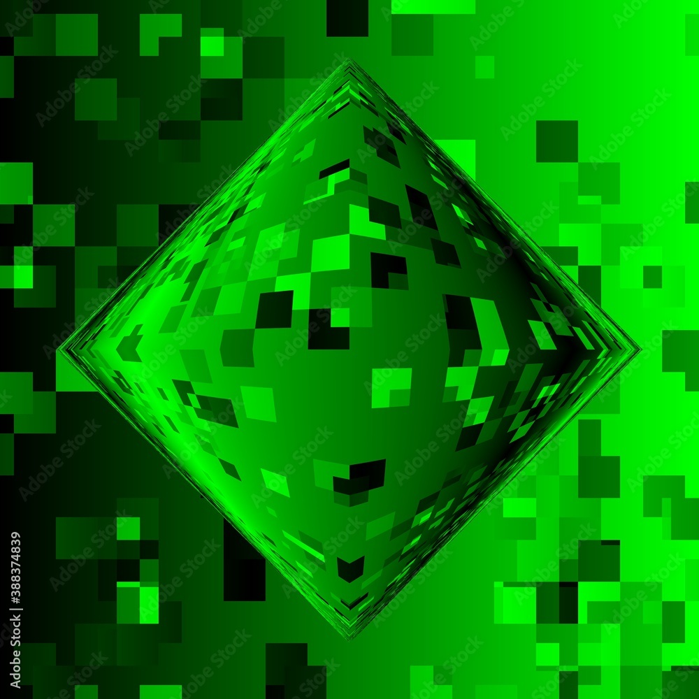 rectangular shapes in shades of neon green and black colours patterns ...