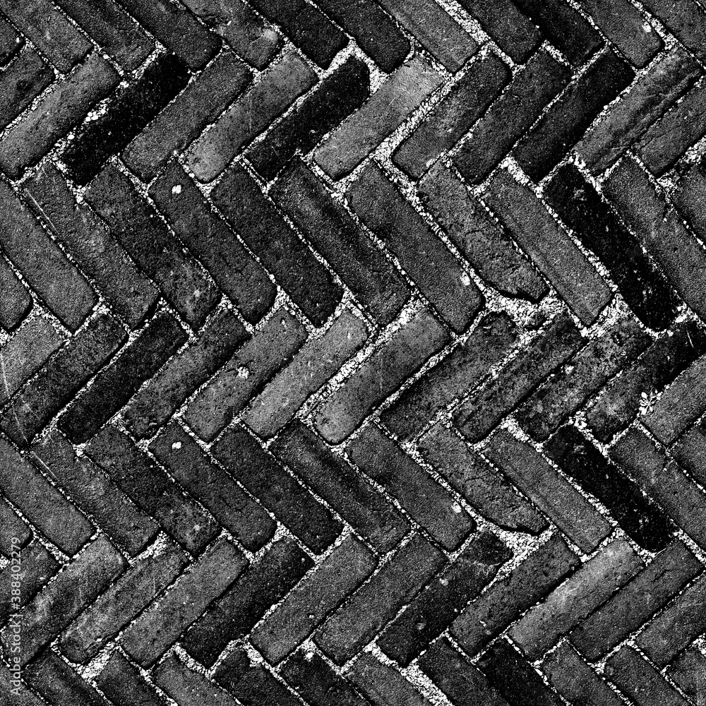 8K brick floor roughness texture, height map or specular for ...