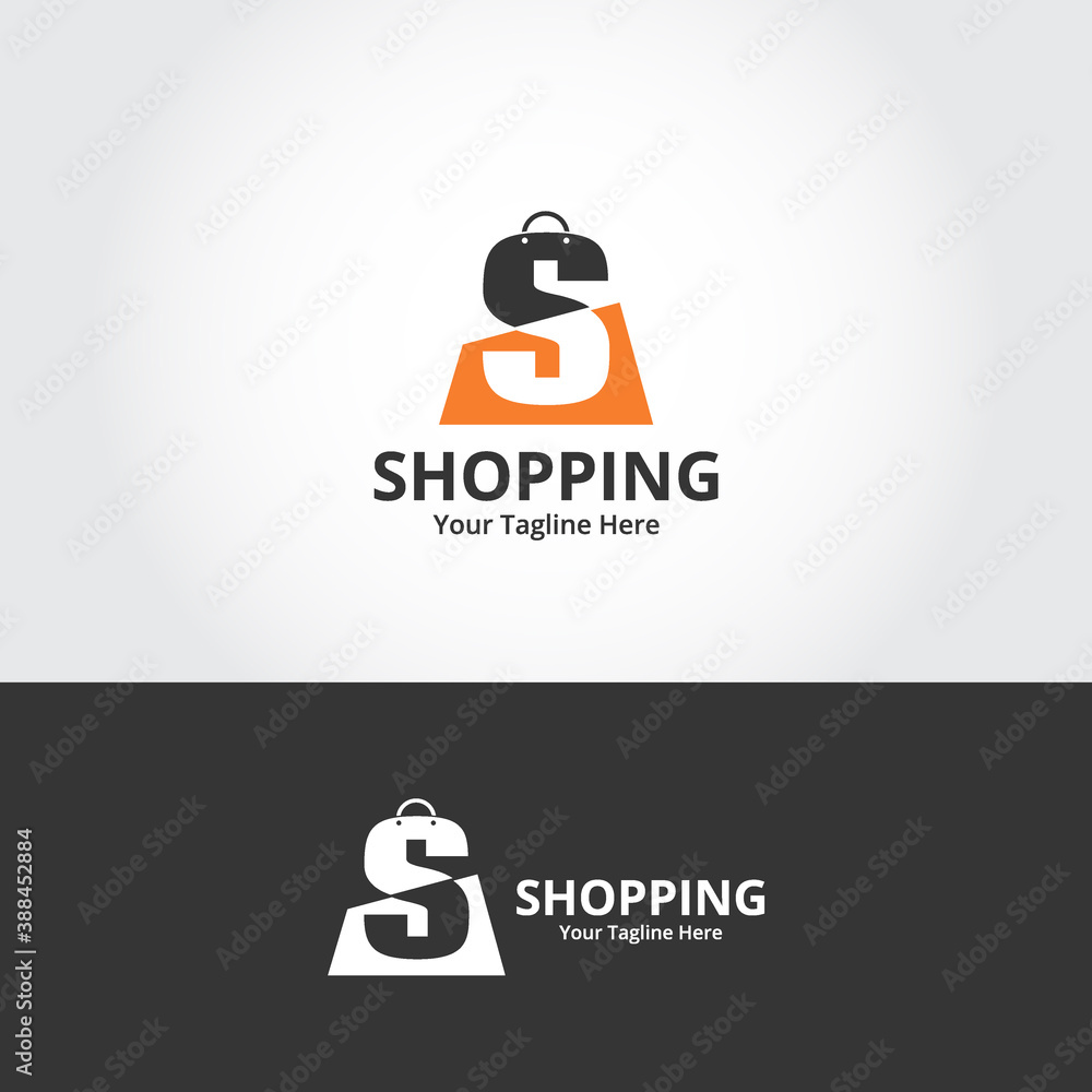 Initial S Shop Logo designs Template. Illustration vector graphic of ...