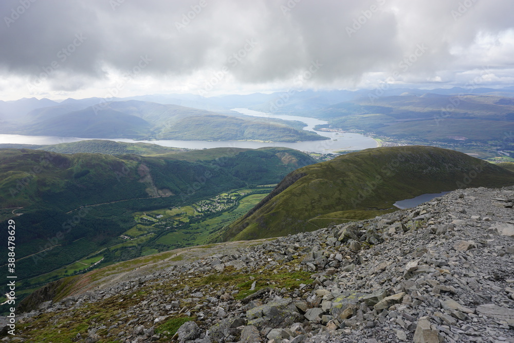 Hike to the Ben Nevis in Scotland The highest mountain in The Inited ...