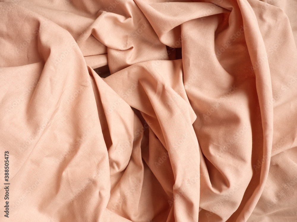 Antique rosa cotton fabric. Woven texture background, templates. Pink ...