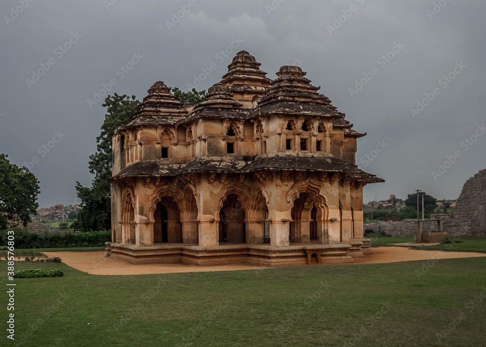 Lotus Mahal is one of the most famous architectural landmarks of Hampi ...