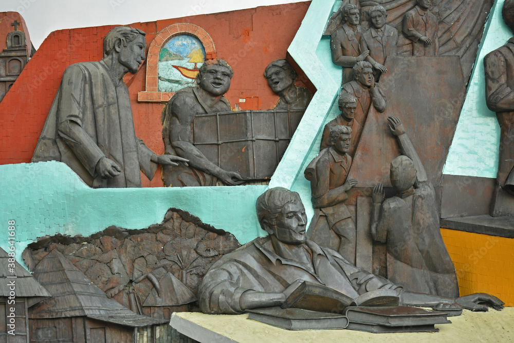Bonifacio shrine in Manila, Philippines Stock Photo | Adobe Stock