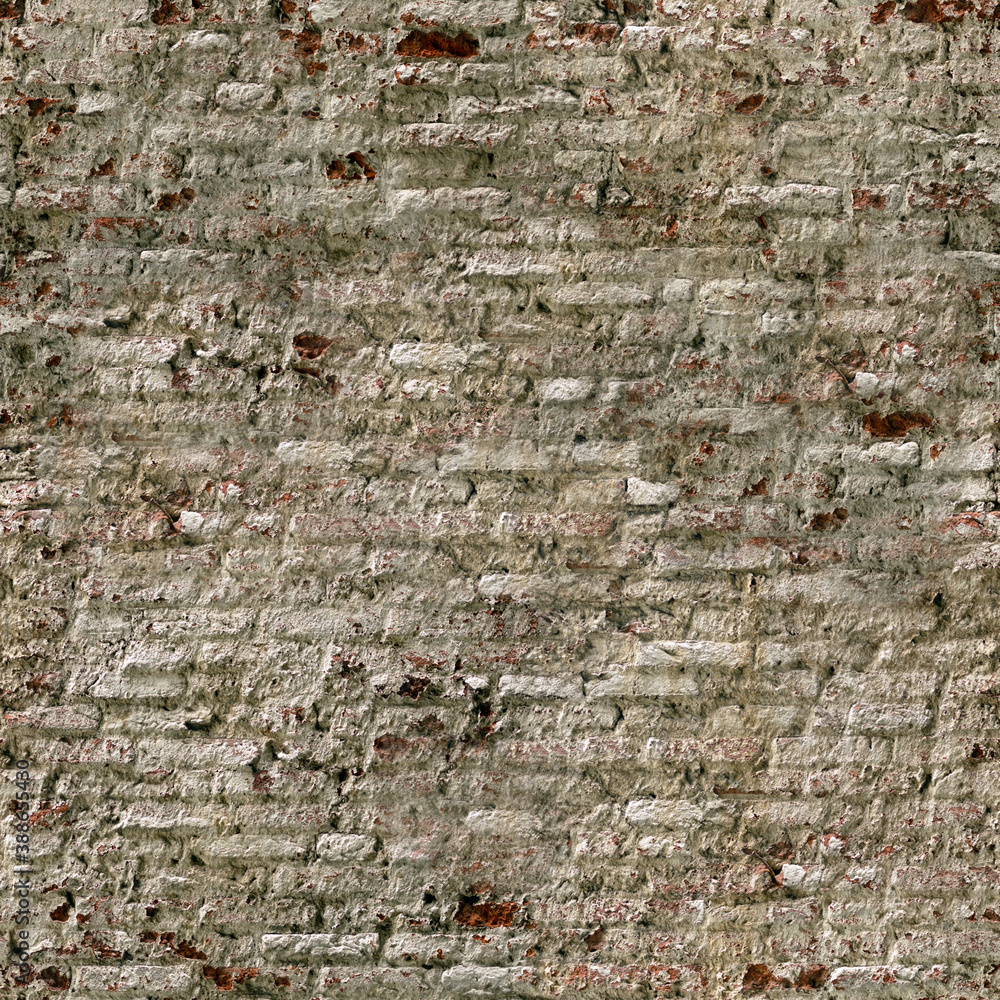 8K wall bricks Diffuse and Albedo map for 3d materials Stock Photo ...