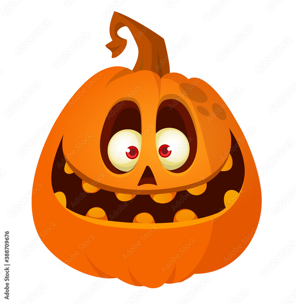 Halloween Pumpkin Cartoon Funny