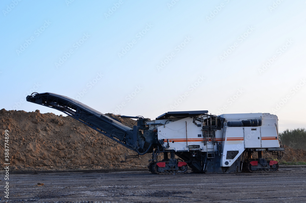 Cold milling machines are used for the quick, highly efficient removal ...