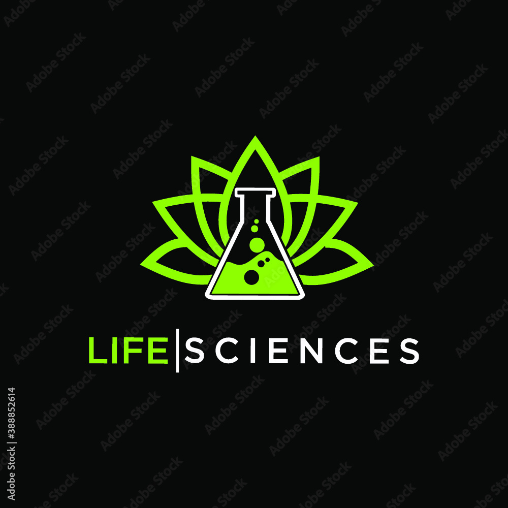 Balance Life Science logo exclusive design inspiration Stock Vector ...
