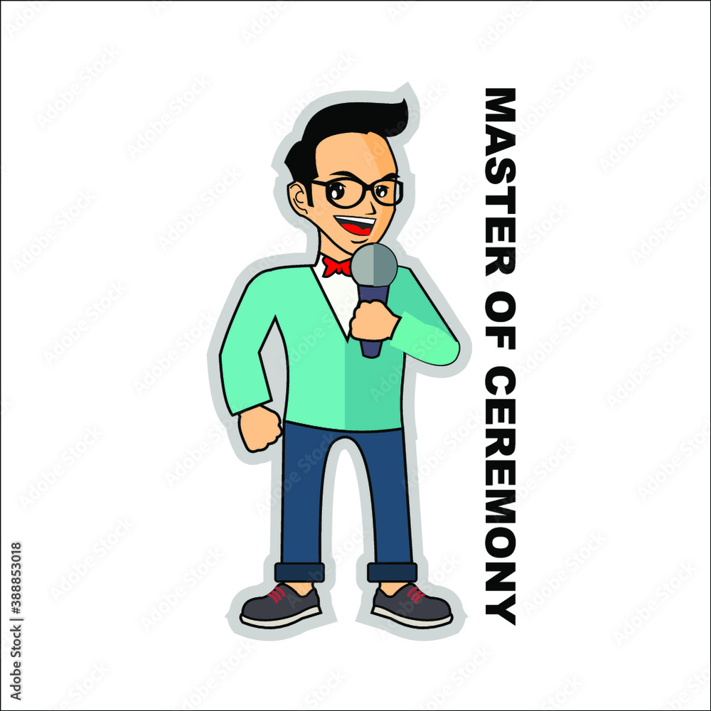 Master of Ceremony logo exclusive design inspiration Stock Vector ...