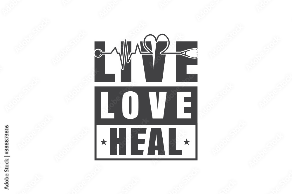 Live Love Heal SVG, Cut file, for silhouette, svg, clipart, cricut ...