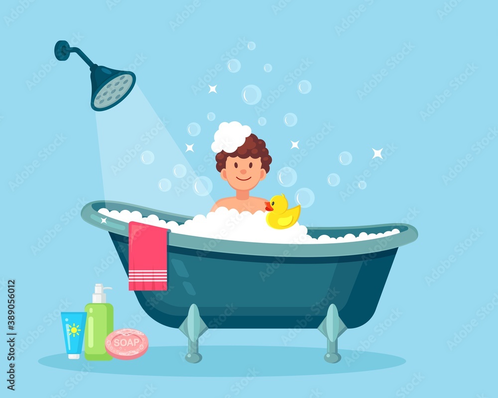 Take Bath Clipart
