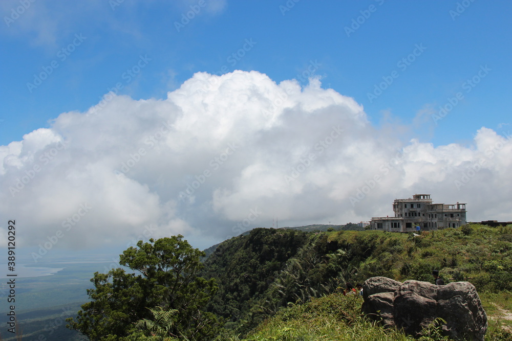 Cambodia. Bokor Hill Station refers to a collection of French colonial ...