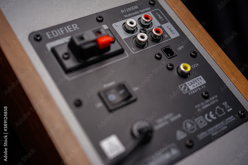 Kuala Lumpur - April 28th 2020 : Edifier R1280DB professional wooden ...