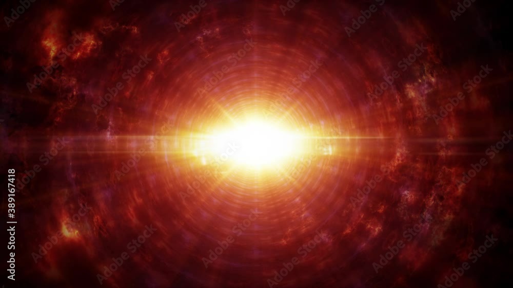 4k 3D seamless looping energy rays light background. Optical flare ...