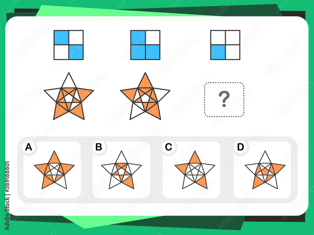 Practice Questions Worksheet for Education and IQ Test [Answer is A ...