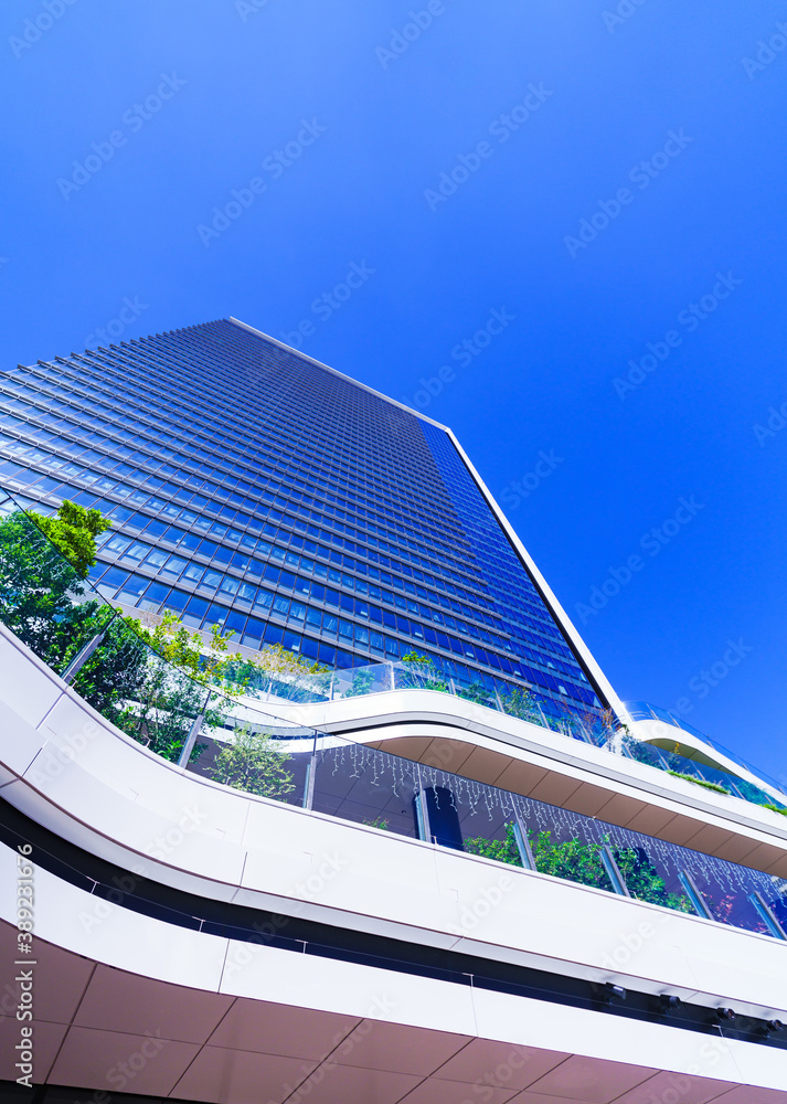 Tokyo port city Takeshiba building ( smart city / smart building ...