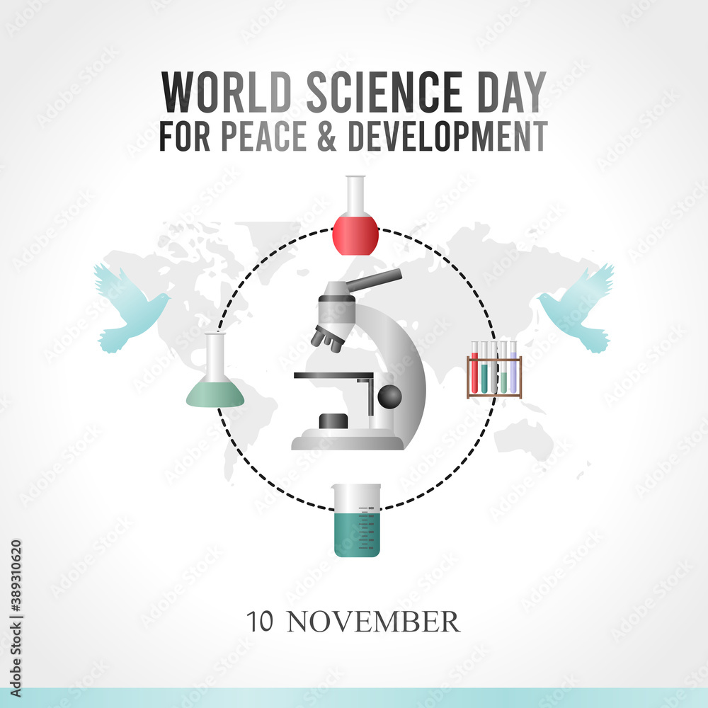 vector graphic of world science day good for world science day ...