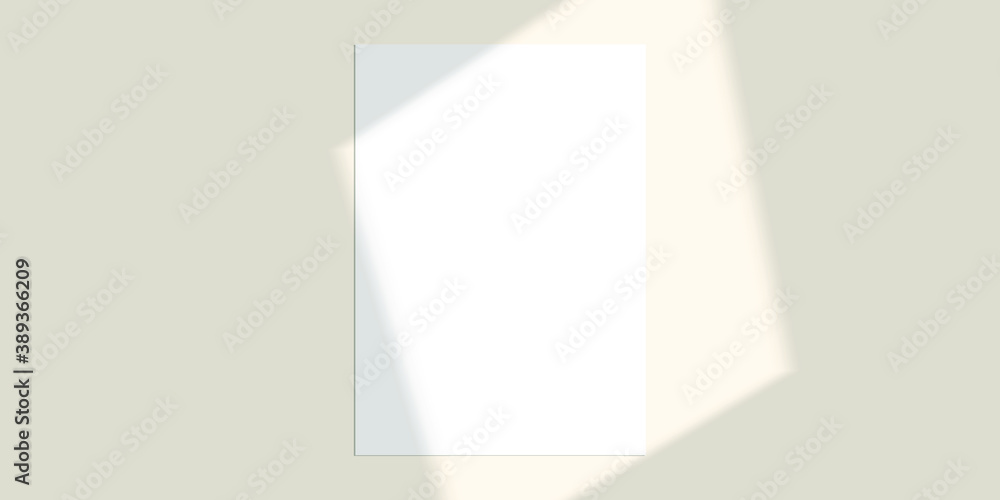 Vector shadow overlay effect. Transparent soft light and shadows from ...