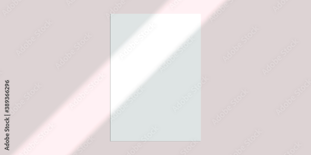 Vector shadow overlay effect. Transparent soft light and shadows from ...