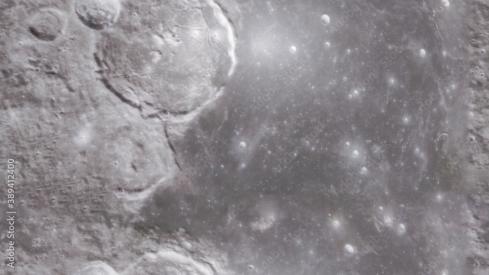 3d render, Moon high resolution image, 4k in outer space, Surface. High ...