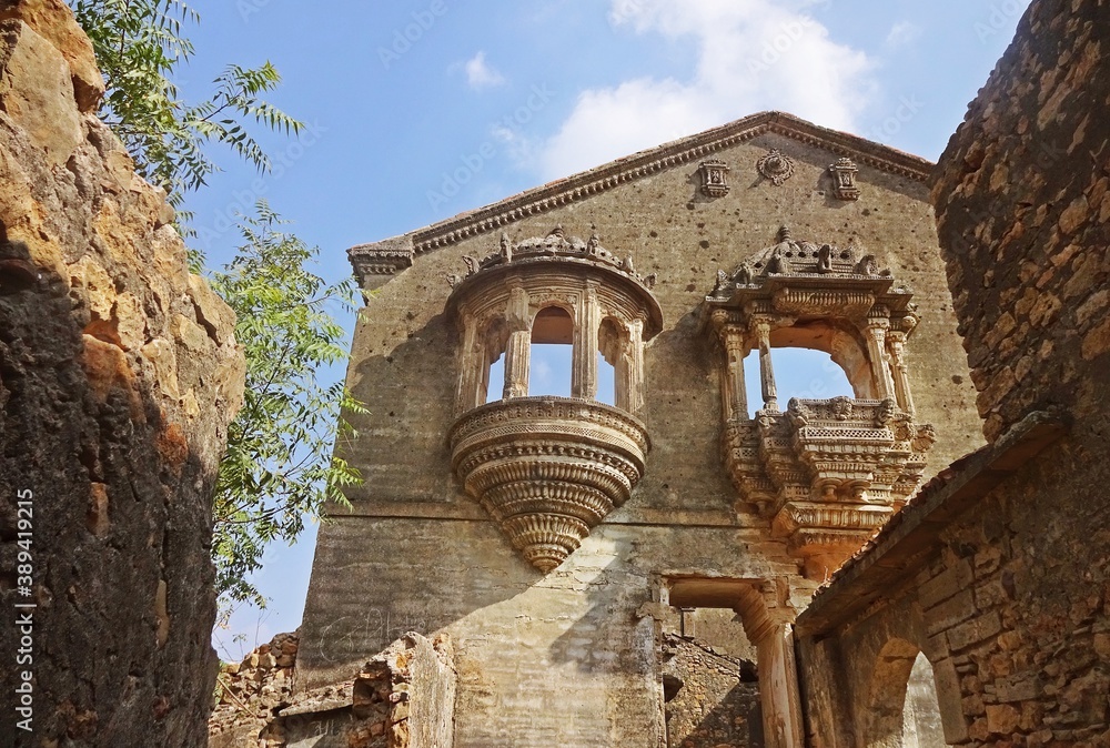 remains of Roha Fort Bhuj Kutch Gujarat Stock Photo | Adobe Stock