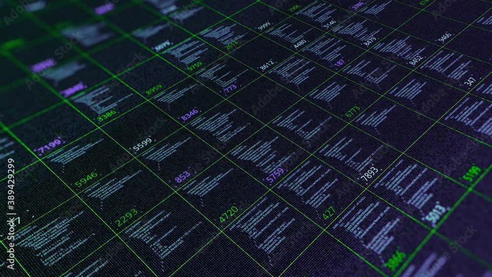 Codes With Numbers In Cells Animation Financial Account In Form Of codes-with-numbers-in-cells-animation-financial-account-in-form-of