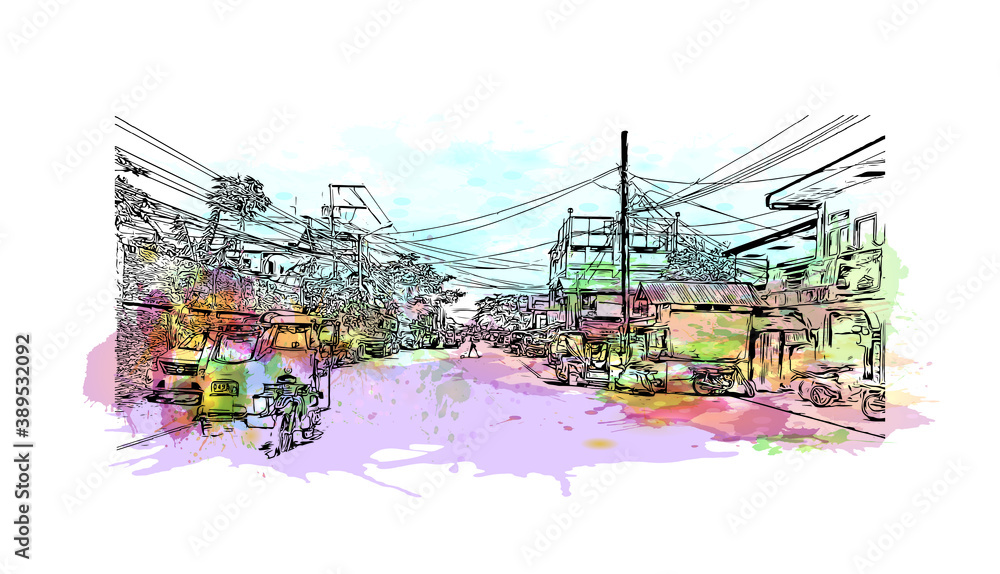 Building view with landmark of Catbalogan is the capital of the ...