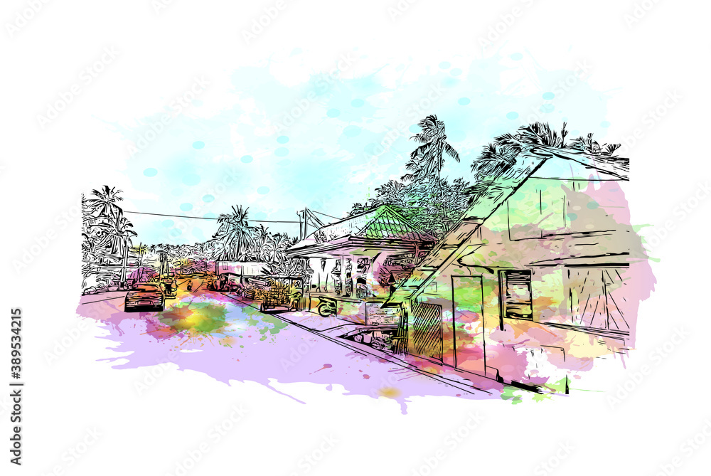 Building view with landmark of Catbalogan is the capital of the ...