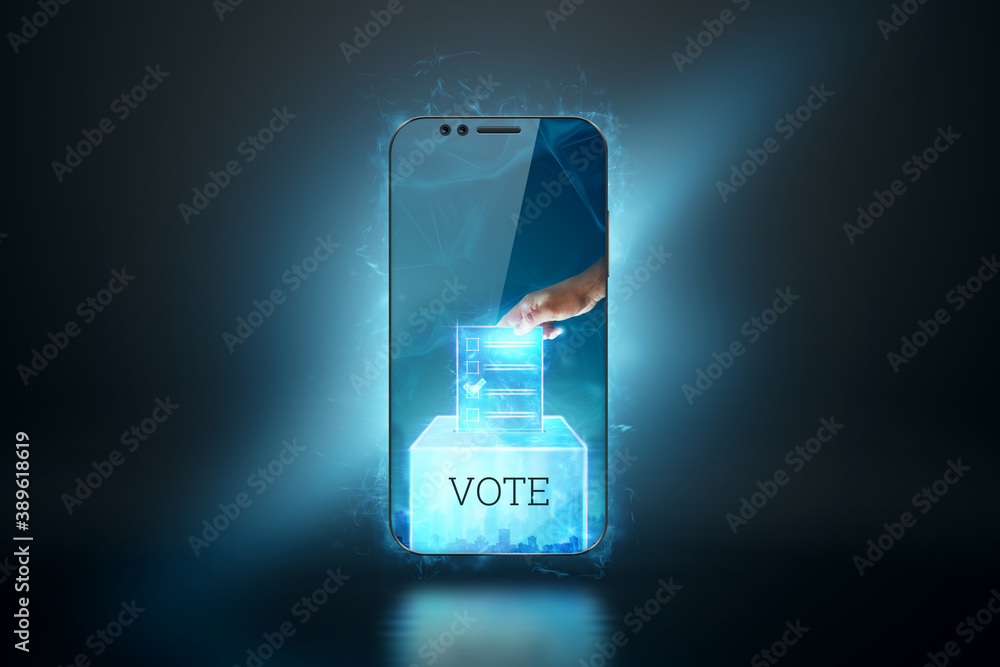 Online voting, Smartphone as a box for Internet voting and e-ballot in ...