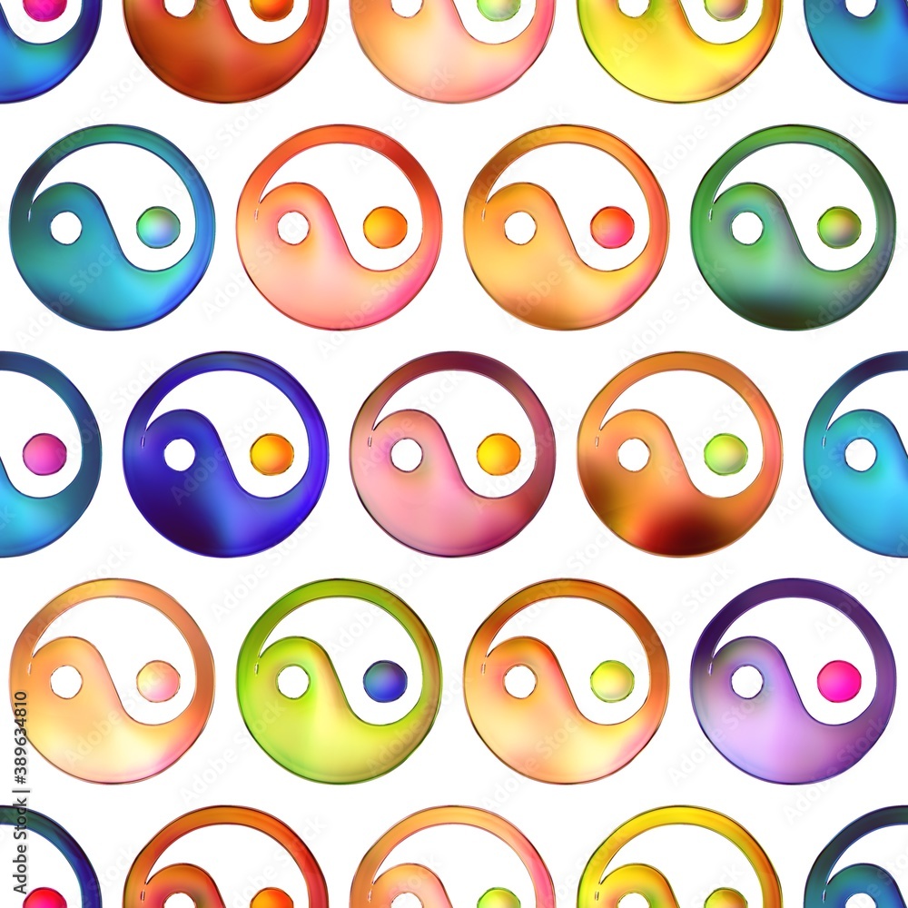 Seamless texture yin yang symbol buddhism image Stock Illustration ... Seamless texture yin yang symbol buddhism image Stock Illustration ...