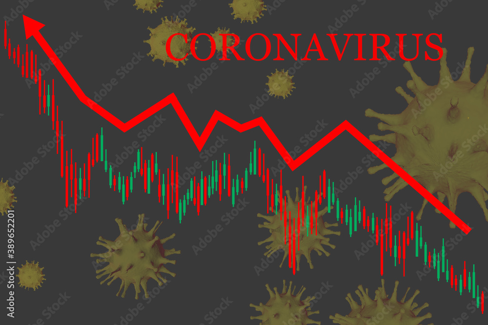 The graph of the increase in the incidence of coronavirus in the world ...