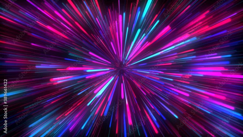 Looping dynamic background animation. Video animation of a black ...