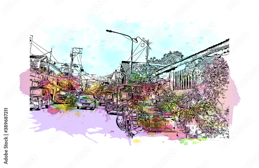 Building view with landmark of Catbalogan is the capital of the ...