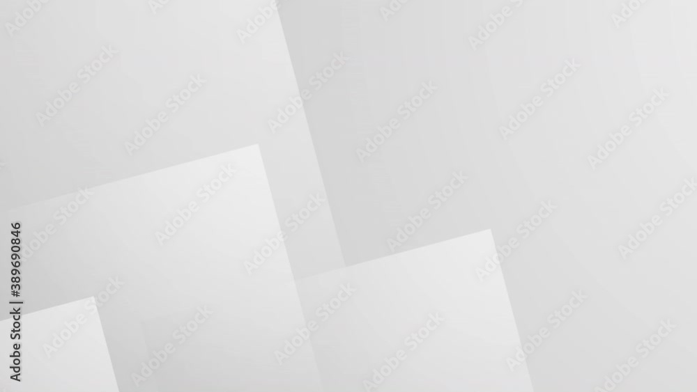 2D flat Animations 4K Gray tone and white color and background abstract ...