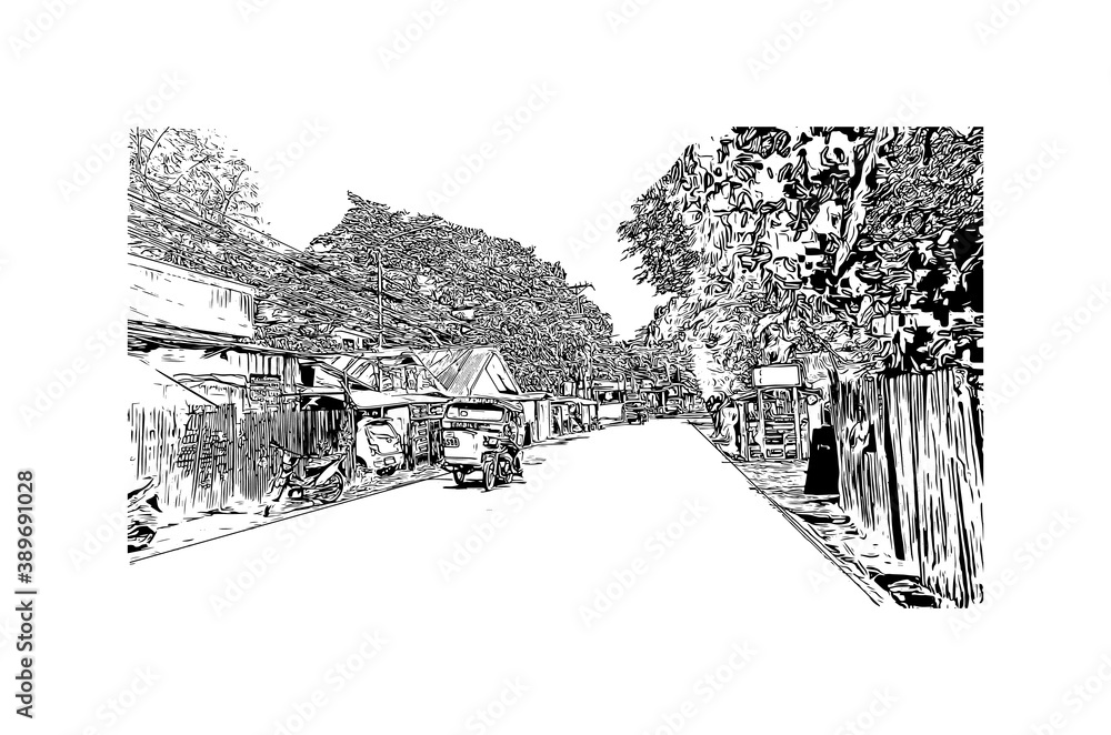 Building view with landmark of Catbalogan is the capital of the ...