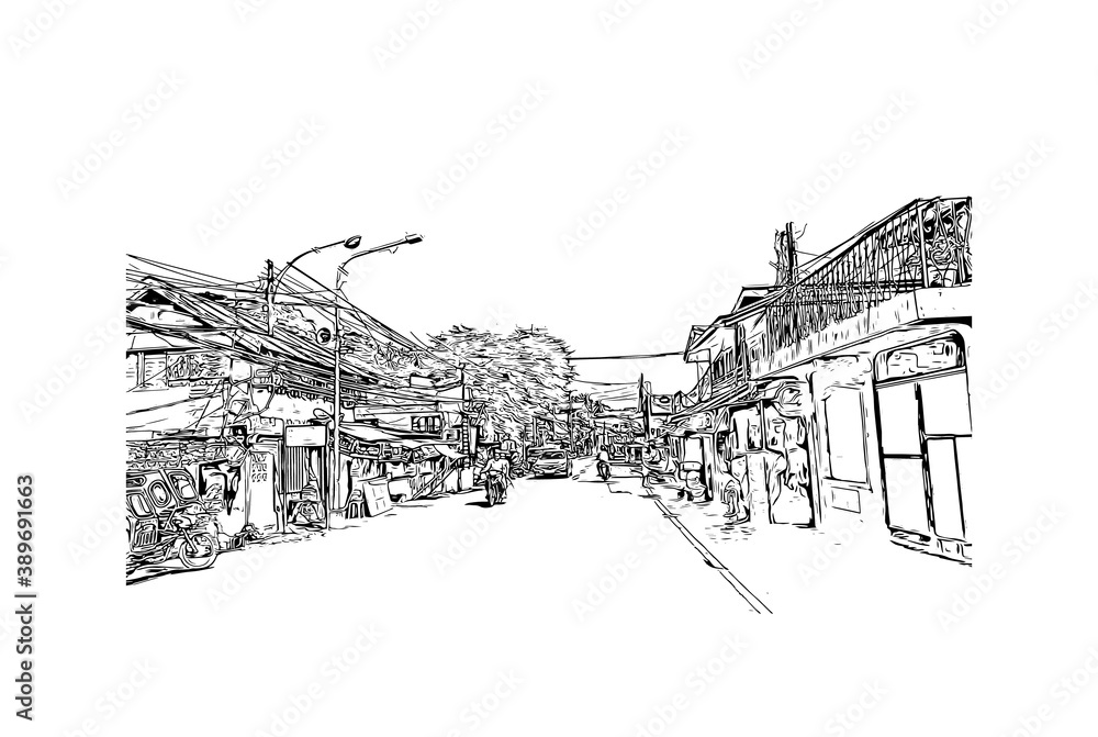 Building view with landmark of Catbalogan is the capital of the ...