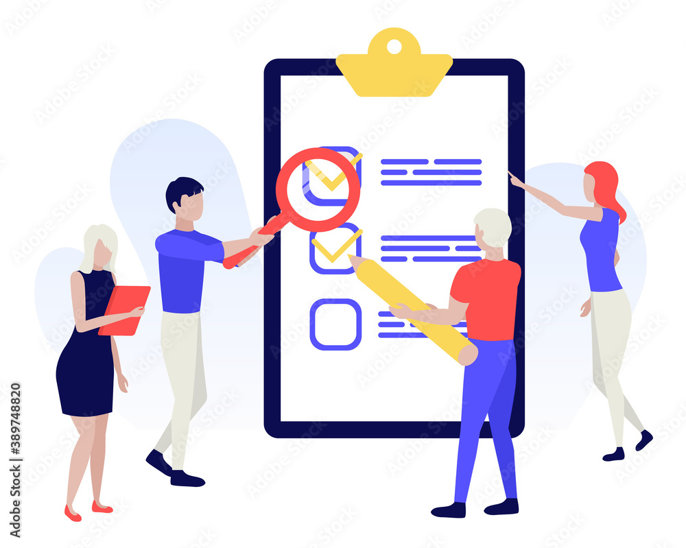 Successful completion of business tasks and goals achievements. People ...