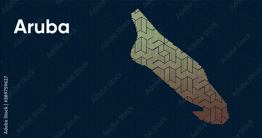 Vetor do Stock: Card with a stylized oriental overlapping pattern and a ...