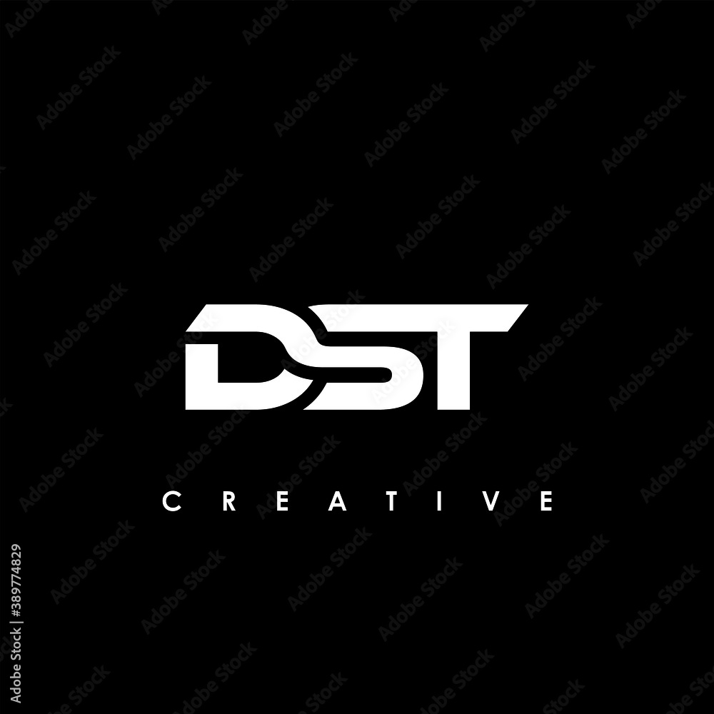 DST Letter Initial Logo Design Template Vector Illustration Stock ...
