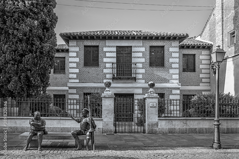 Museum Casa Natal de Cervantes, Alcalá de Henares. The current building ...