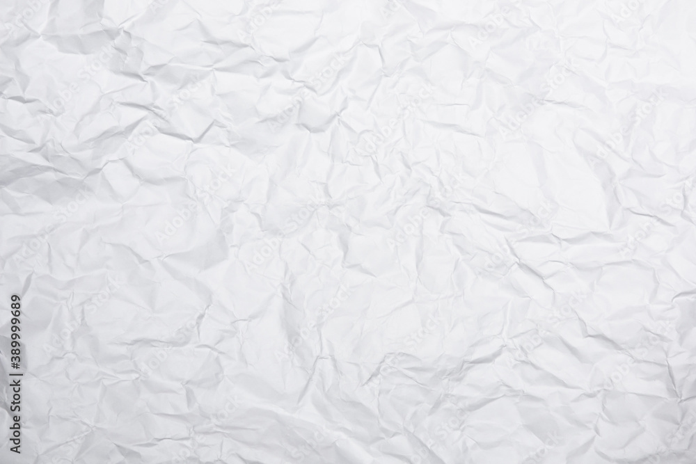 White crumpled paper texture background. White wrinkled paper texture ...
